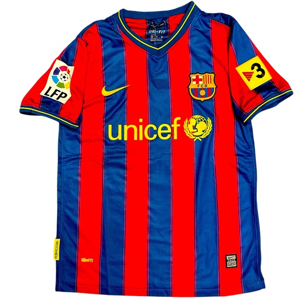 Nike | Shirts | 2090 Fc Barcelona Retro Home Kit Zlatan Ibrahimovic ...